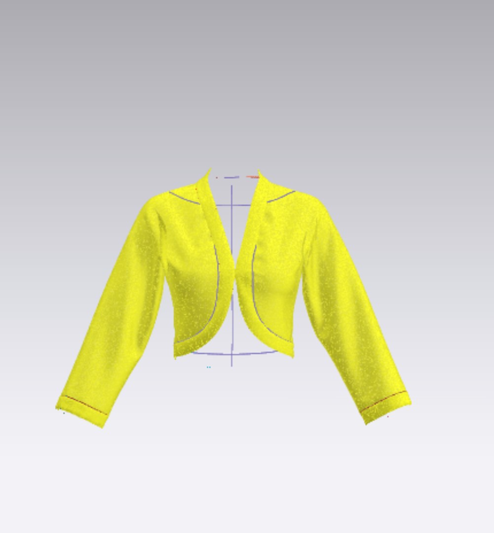 Feather Jacket Model - TurboSquid 2189044