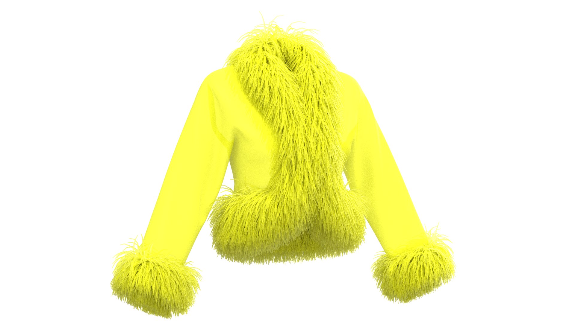 Feather Jacket Model - TurboSquid 2189044