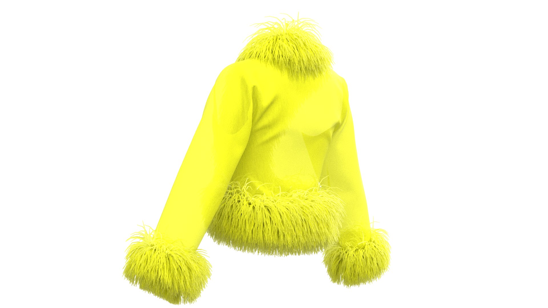 Feather Jacket Model - TurboSquid 2189044
