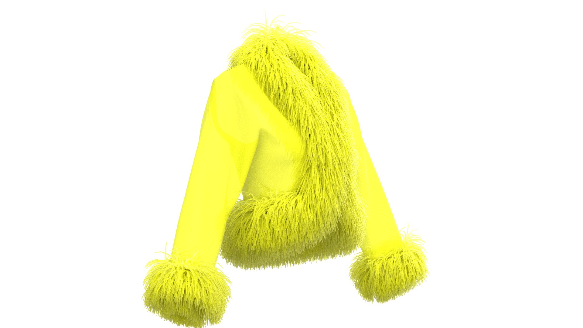 Feather Jacket Model - TurboSquid 2189044