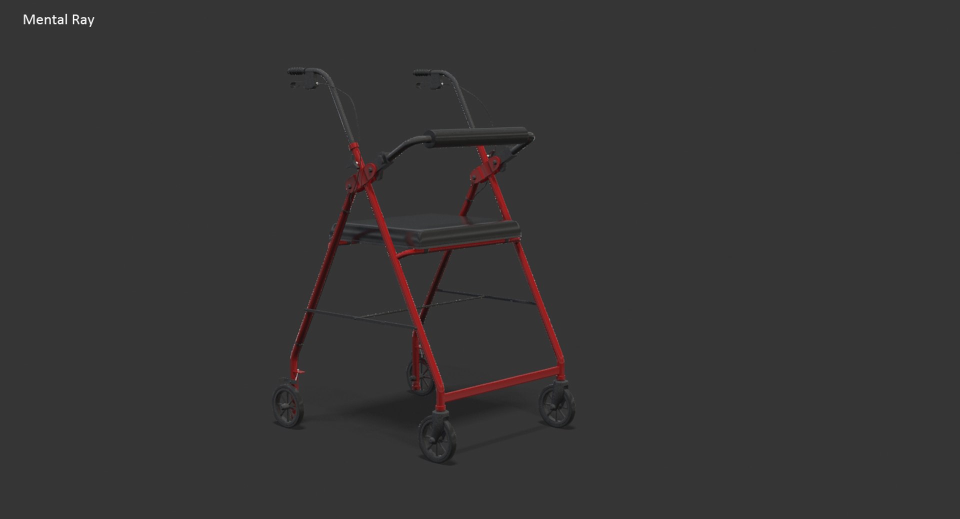 3d Walking Frame Model