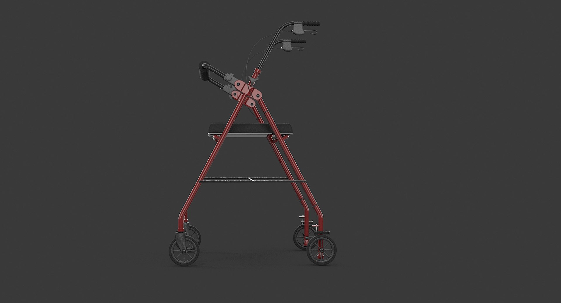 3d Walking Frame Model