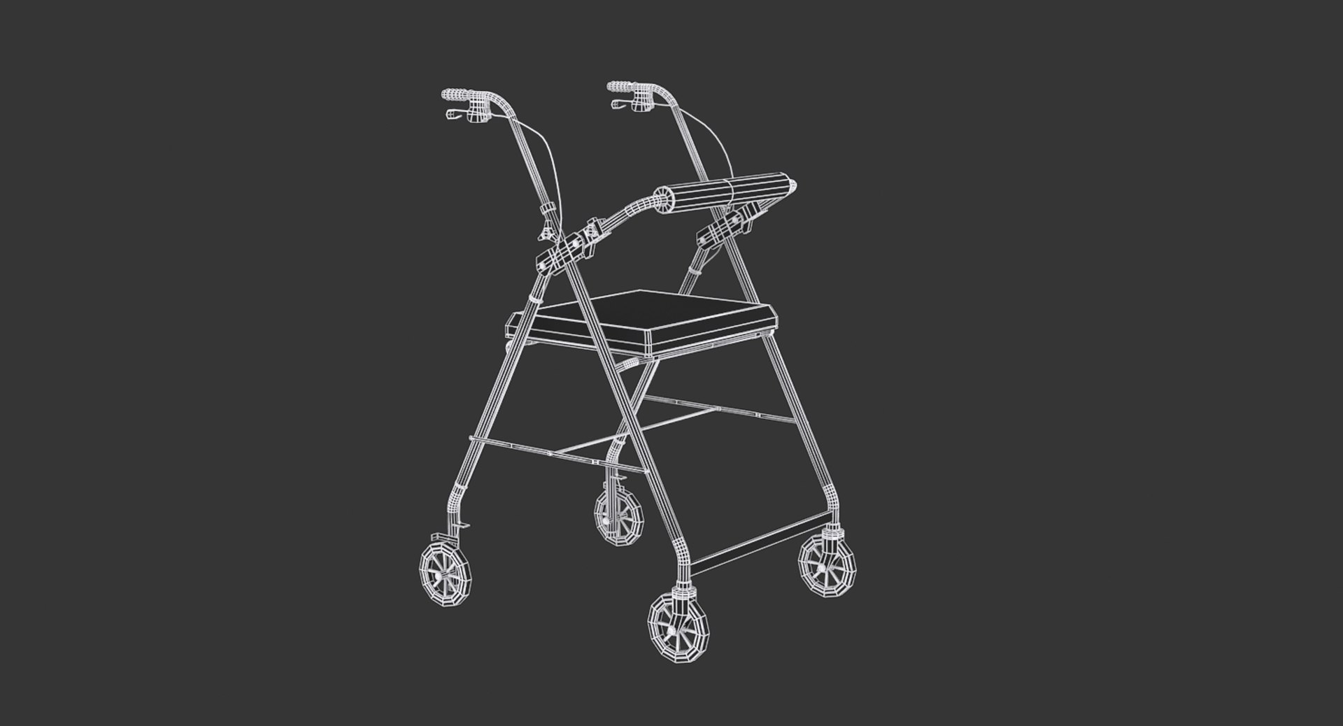 3d Walking Frame Model