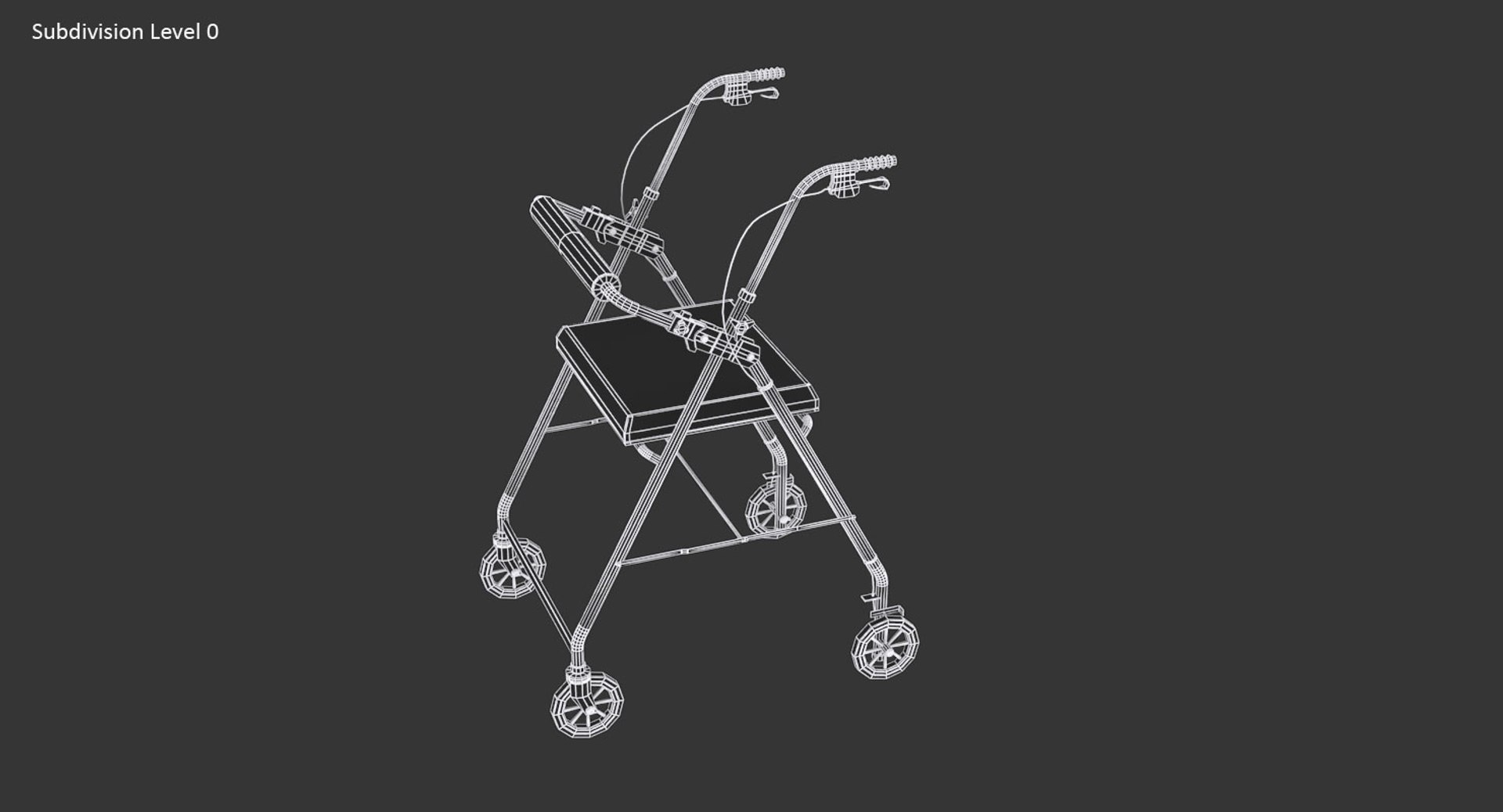 3d Walking Frame Model