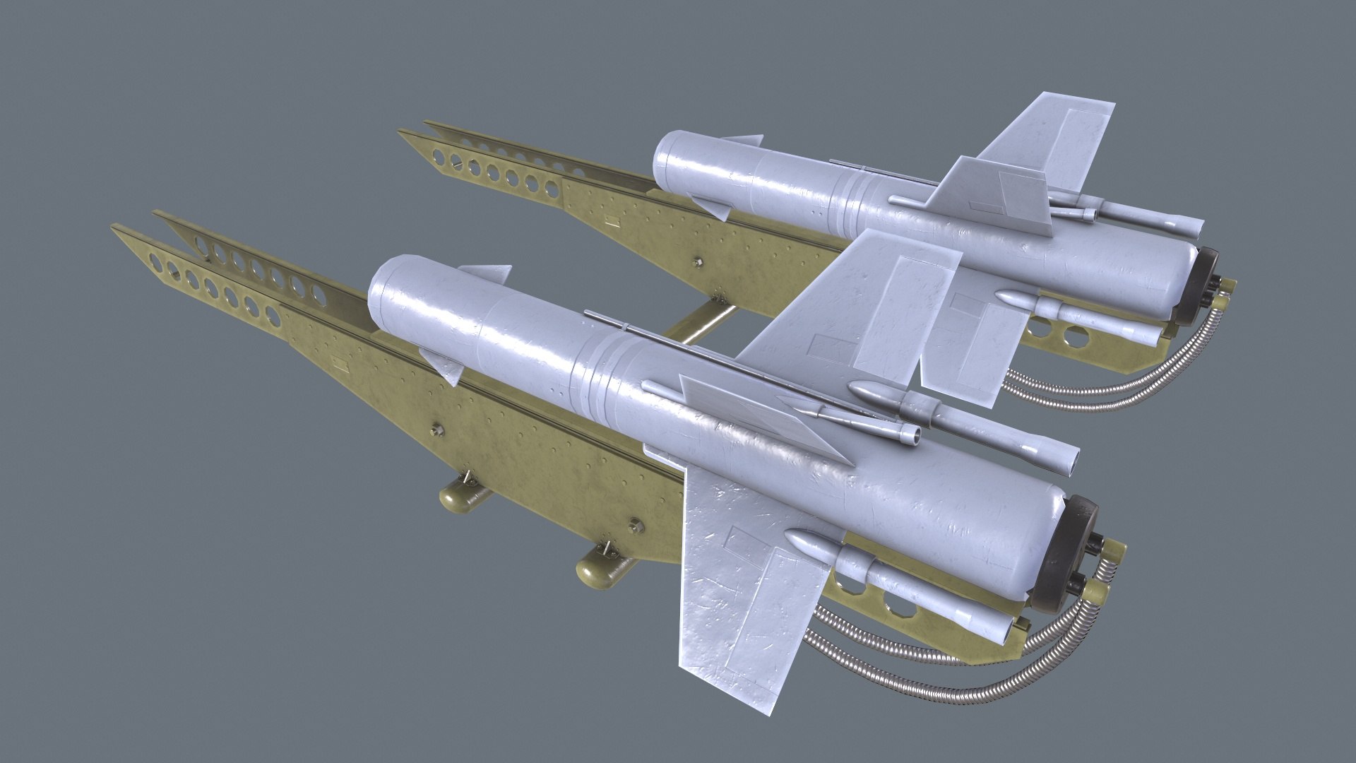 2k8 Falanga Rocket Launcher Model - TurboSquid 1951850
