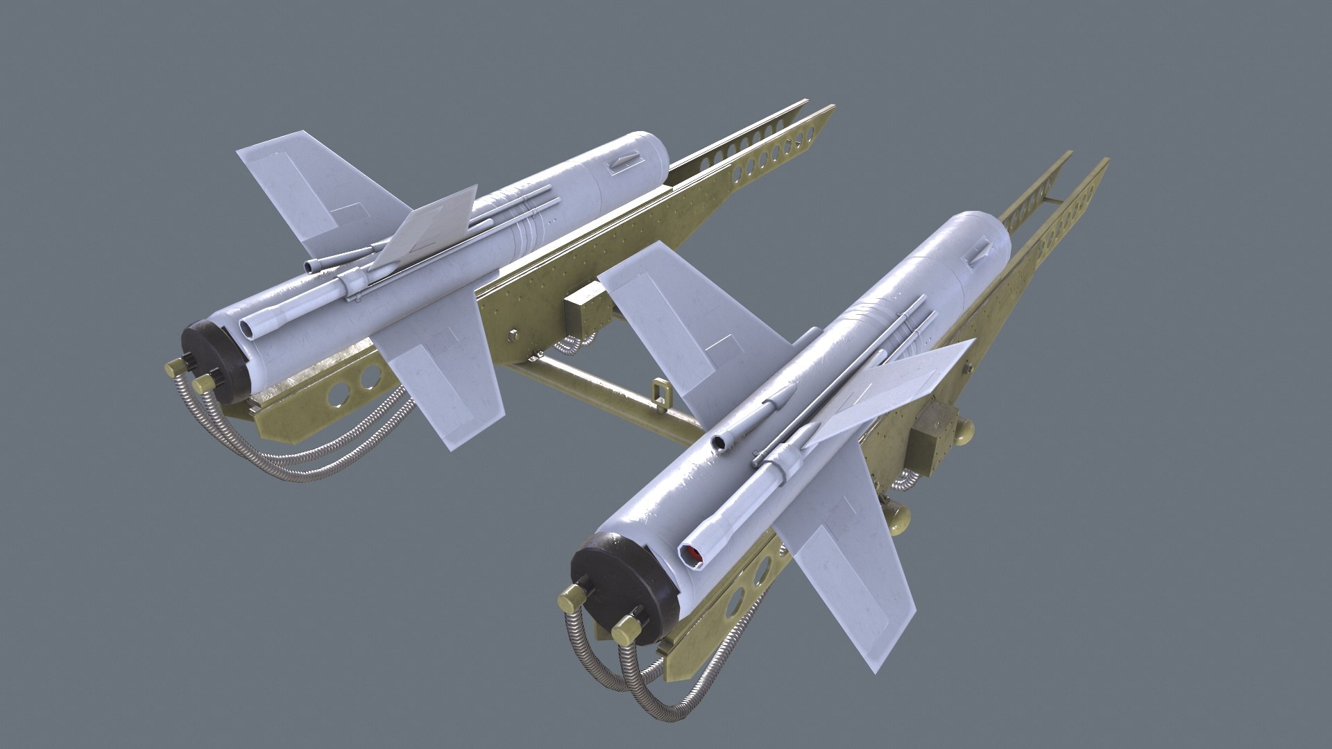 2k8 Falanga Rocket Launcher Model - TurboSquid 1951850