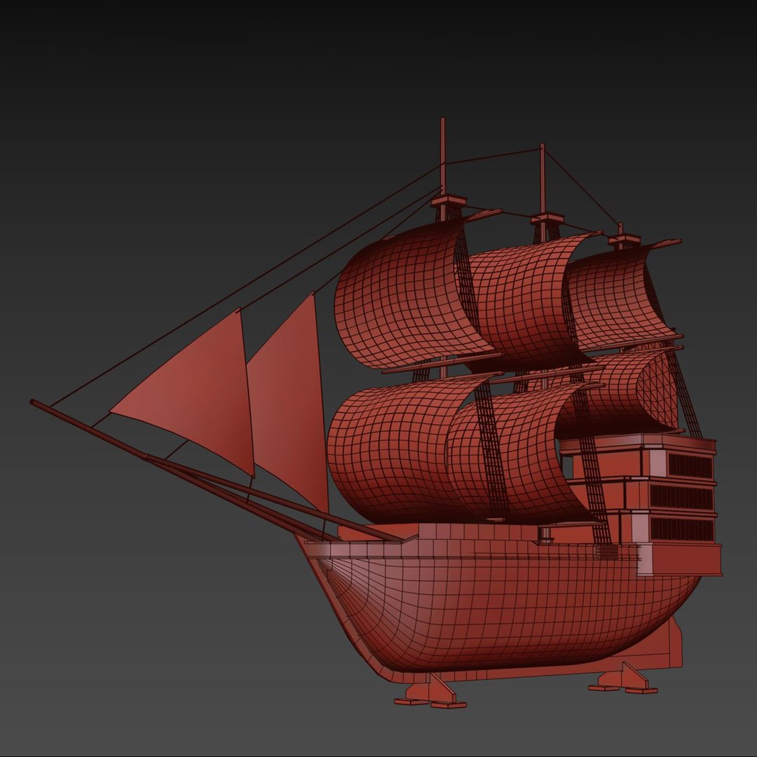 3D SHIP MODEL model - TurboSquid 2181441