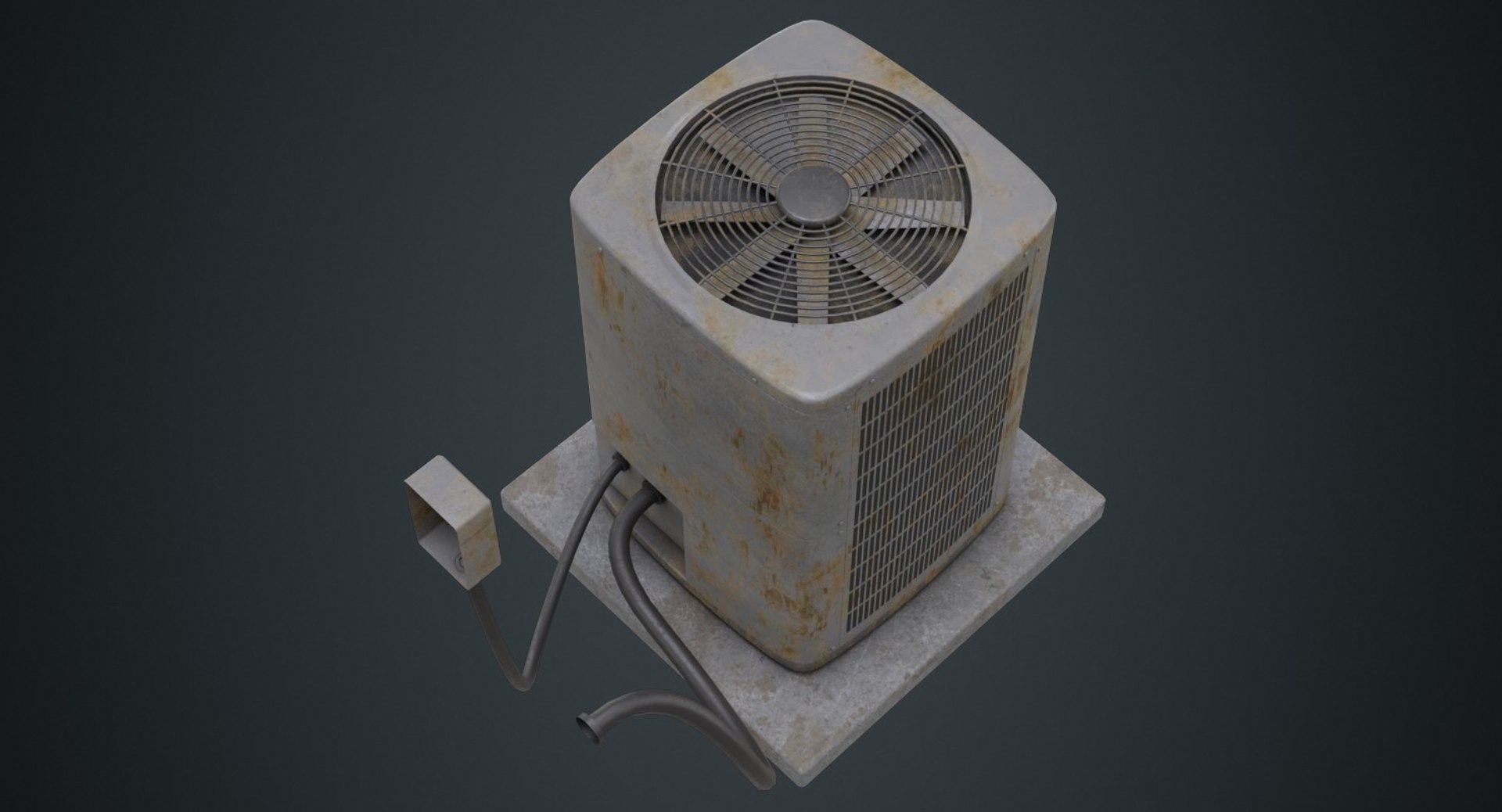 Air conditioner 3b 3D model - TurboSquid 1329090