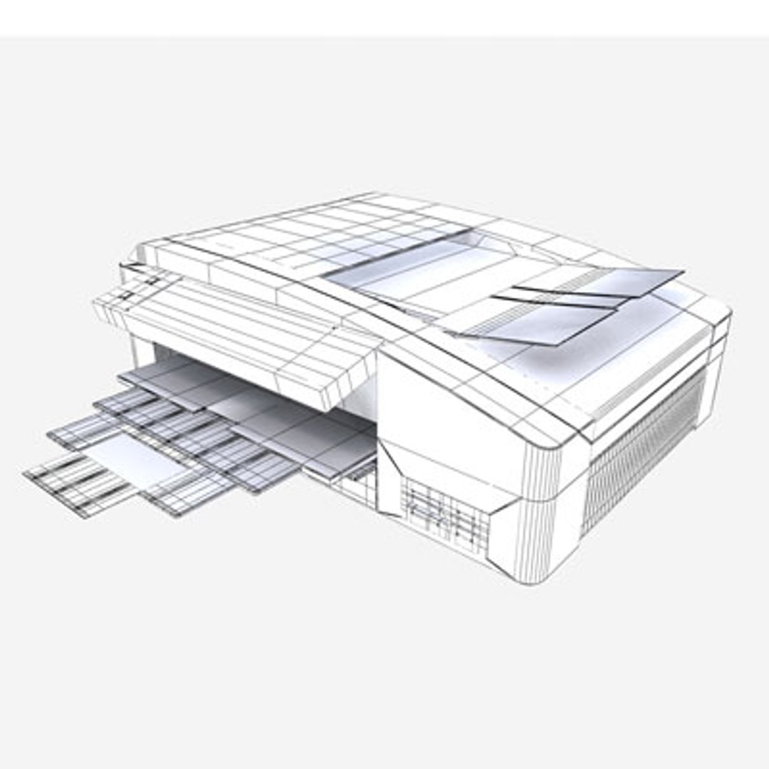 concept printer 3d max