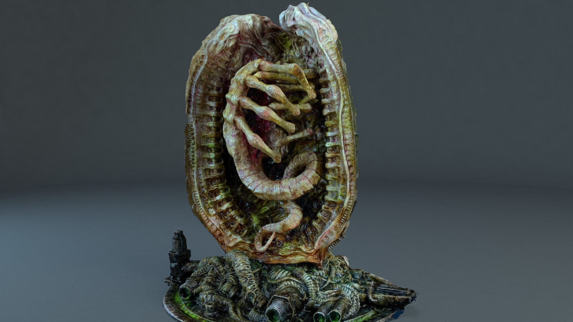 Alien Egg 3D - TurboSquid 2101647