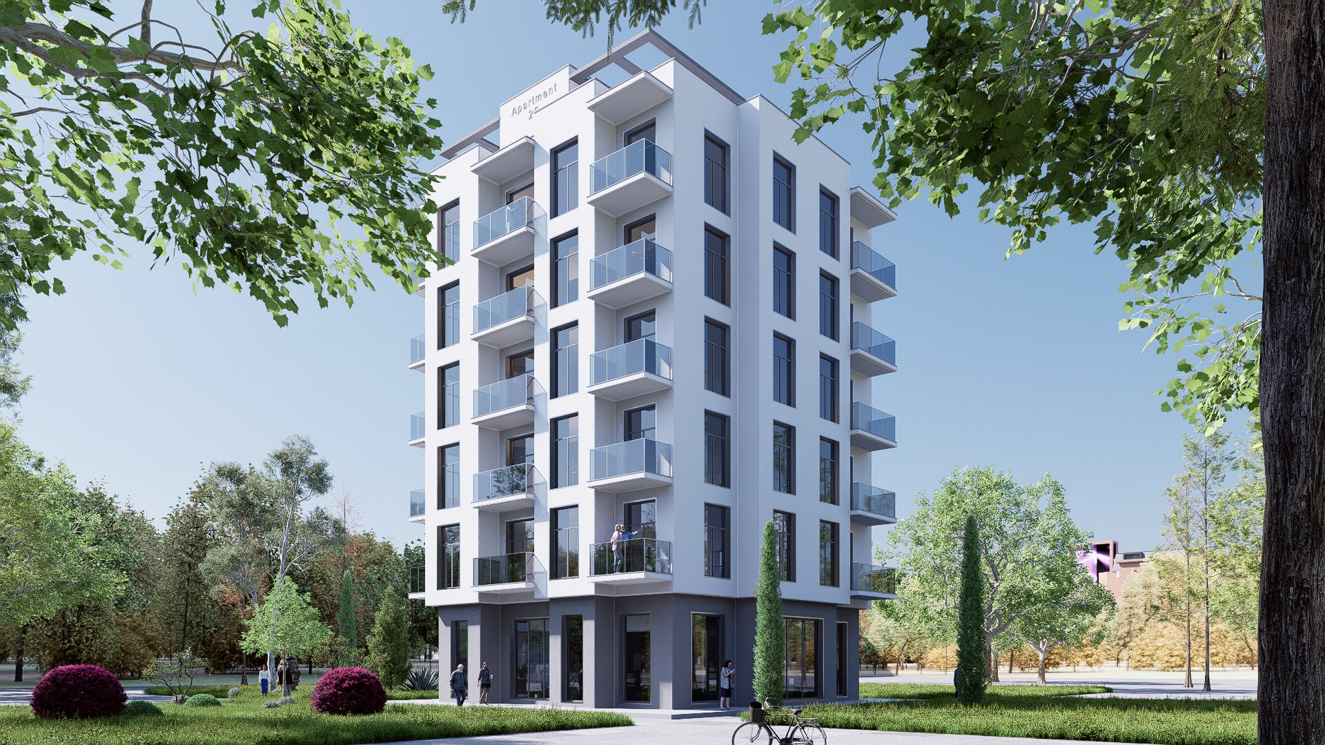 3D Apartment Building - TurboSquid 2344230