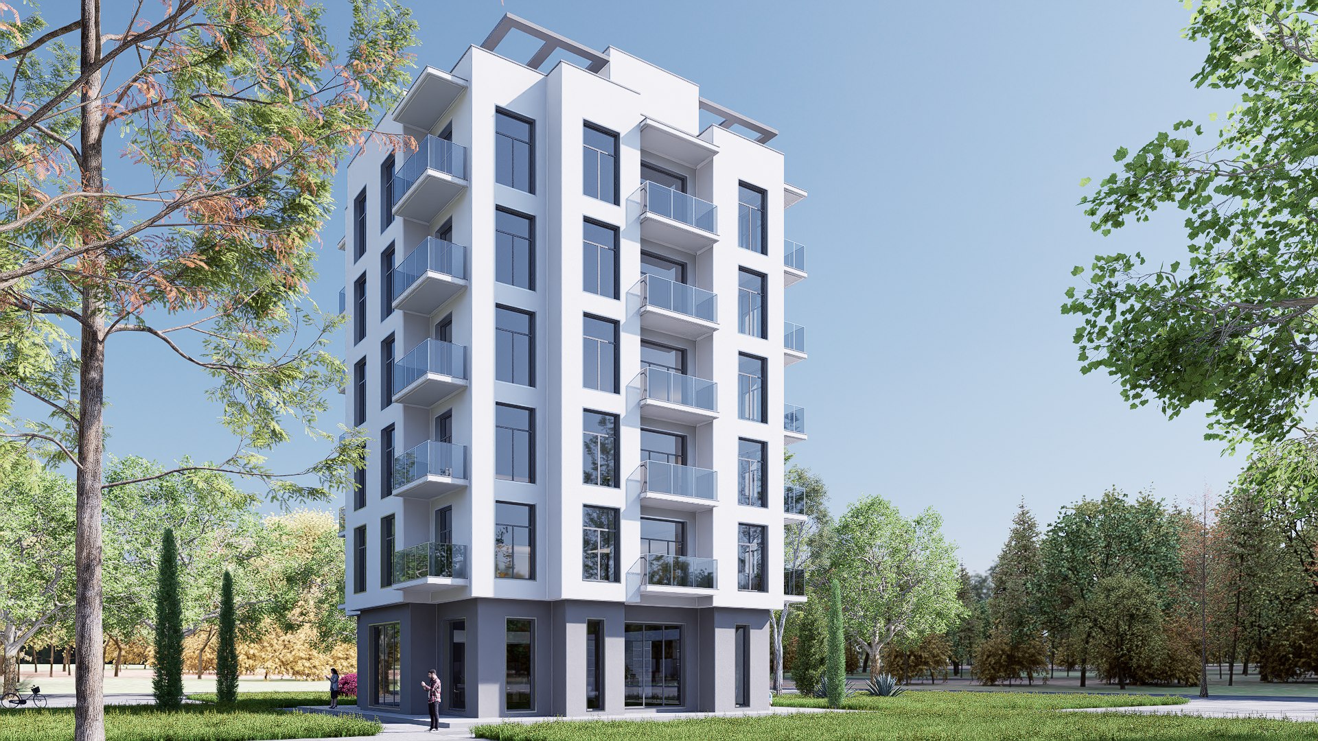 3D Apartment Building - TurboSquid 2344230