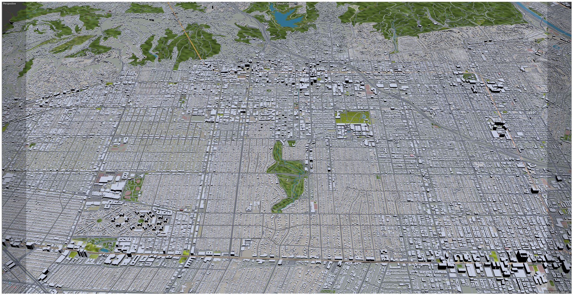 3D Model Hollywood Los Angeles California USA - TurboSquid 2194804