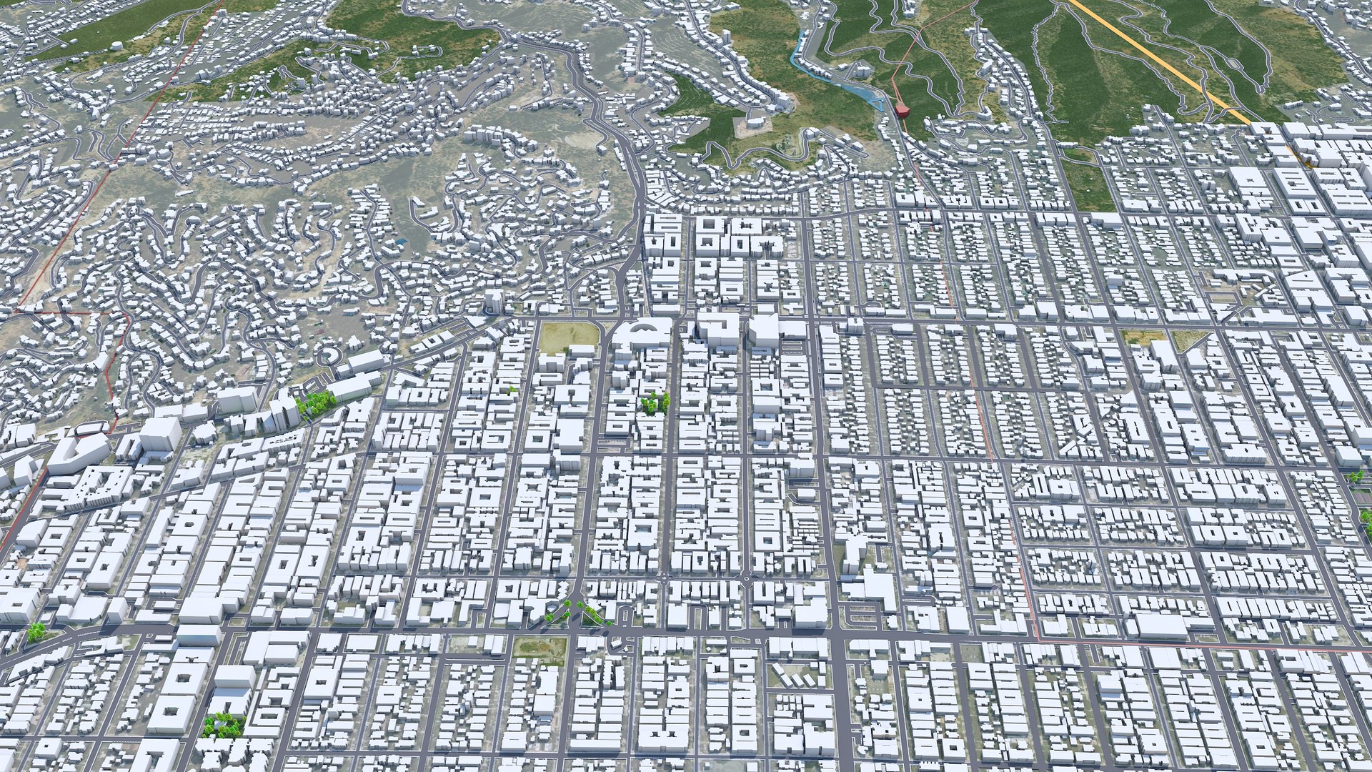 3D Model Hollywood Los Angeles California USA - TurboSquid 2194804