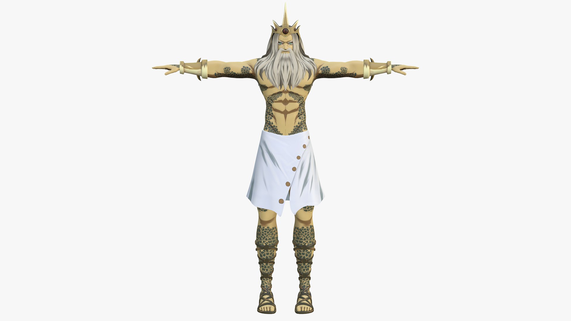 3D POSEIDON - TurboSquid 2005284
