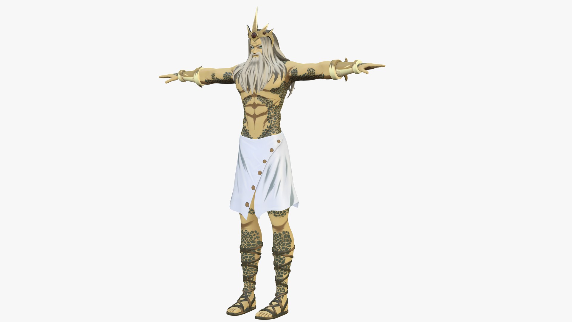 3D POSEIDON - TurboSquid 2005284
