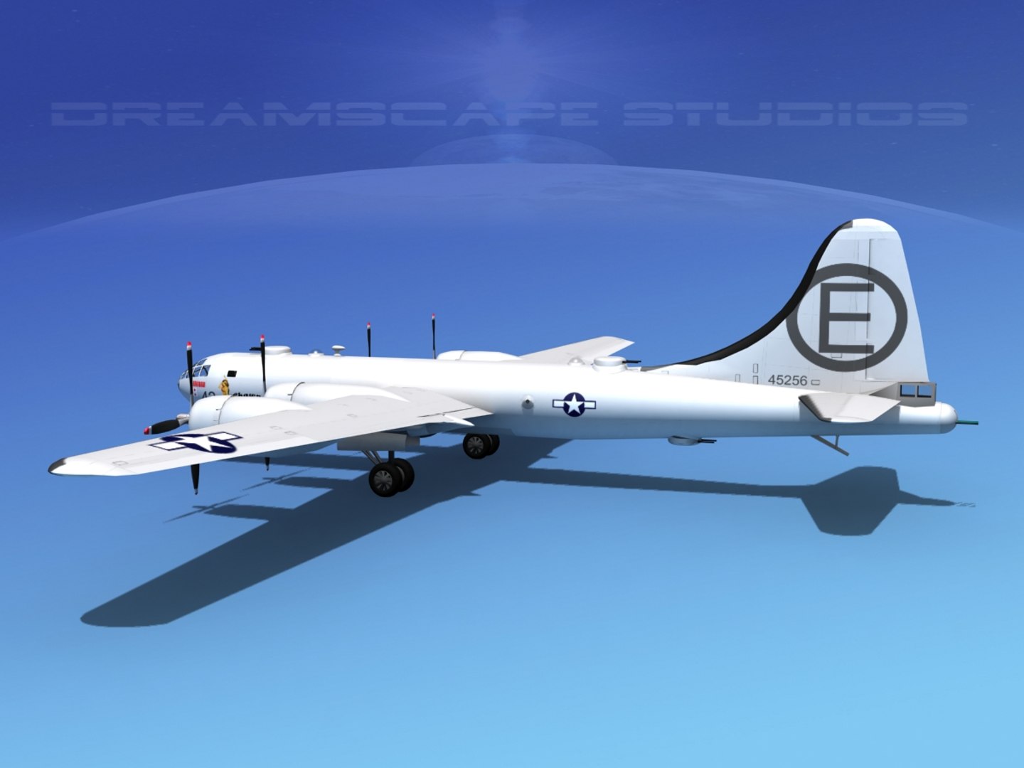 Superfortress B-29 Bomber Dxf
