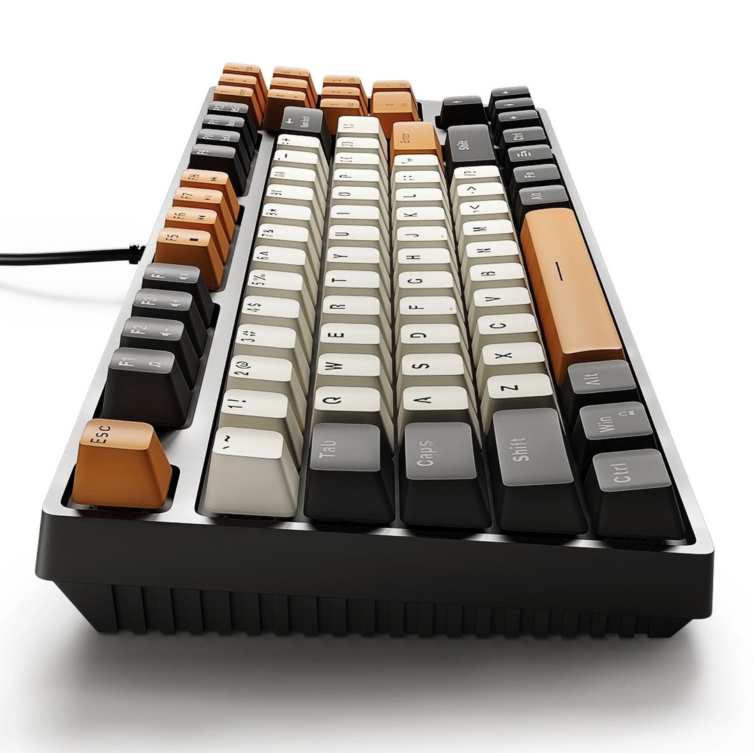 3D Mechanical Keyboard Model - TurboSquid 2207257