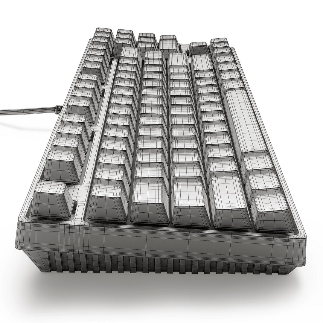 3D Mechanical Keyboard Model - TurboSquid 2207257