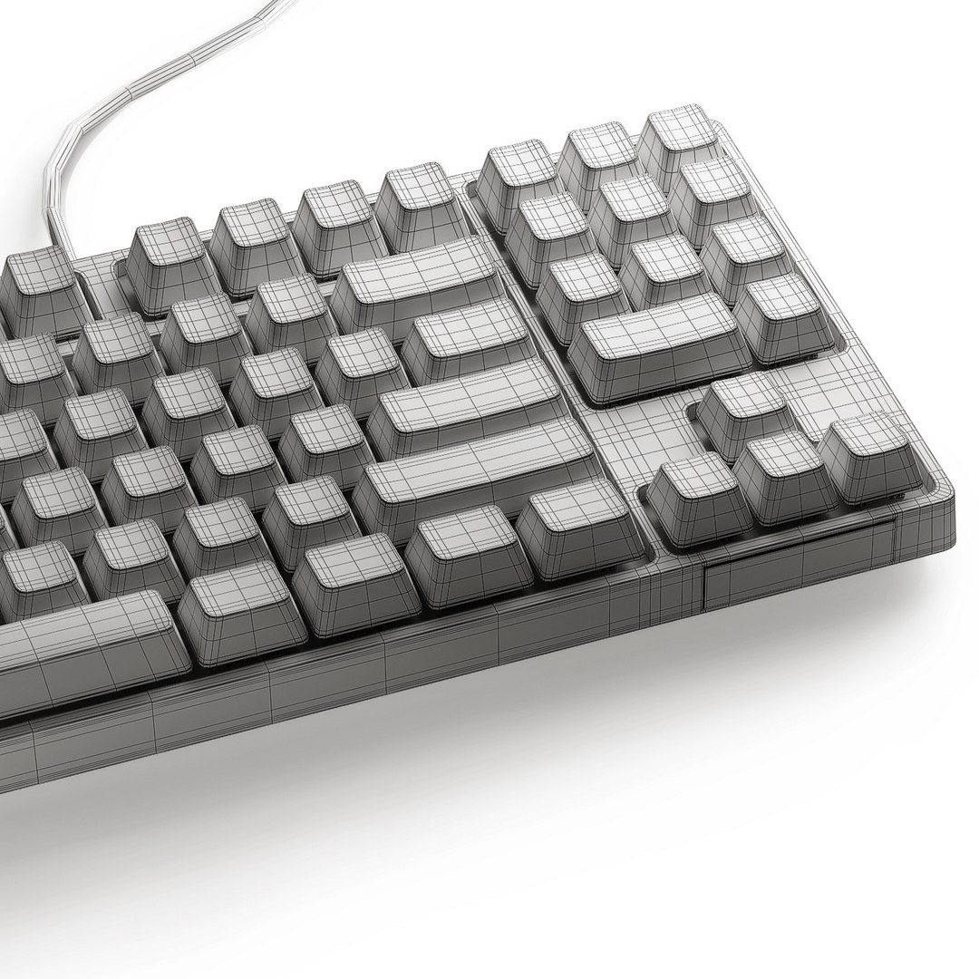 3D Mechanical Keyboard Model - TurboSquid 2207257