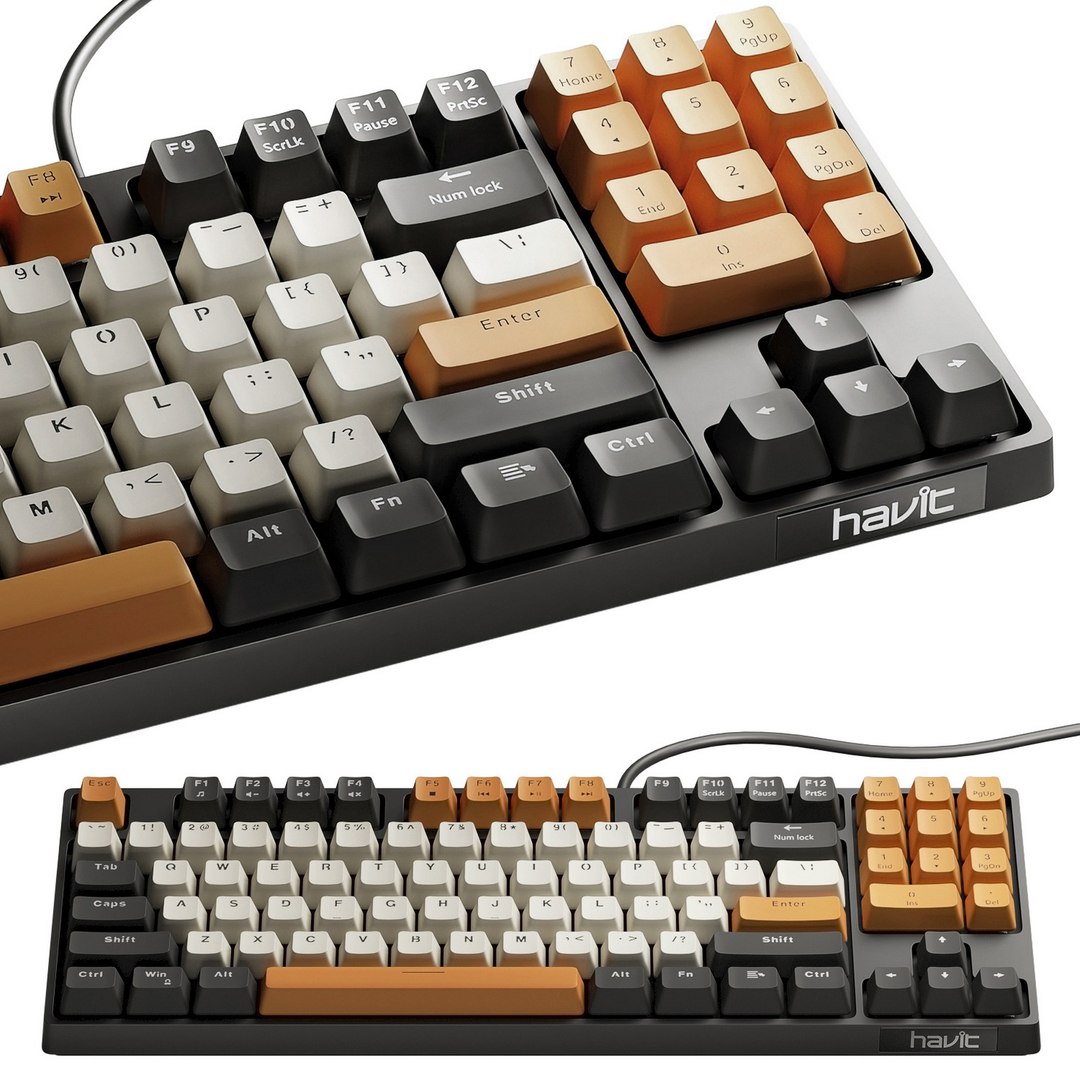 3D Mechanical Keyboard Model - TurboSquid 2207257