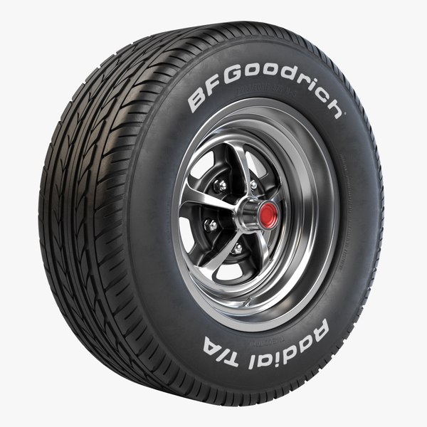 Bfgoodrich wheel 3D - TurboSquid 1483688