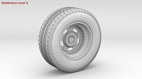 BFGoodrich and Rim - Classic 3D model - TurboSquid 1834838