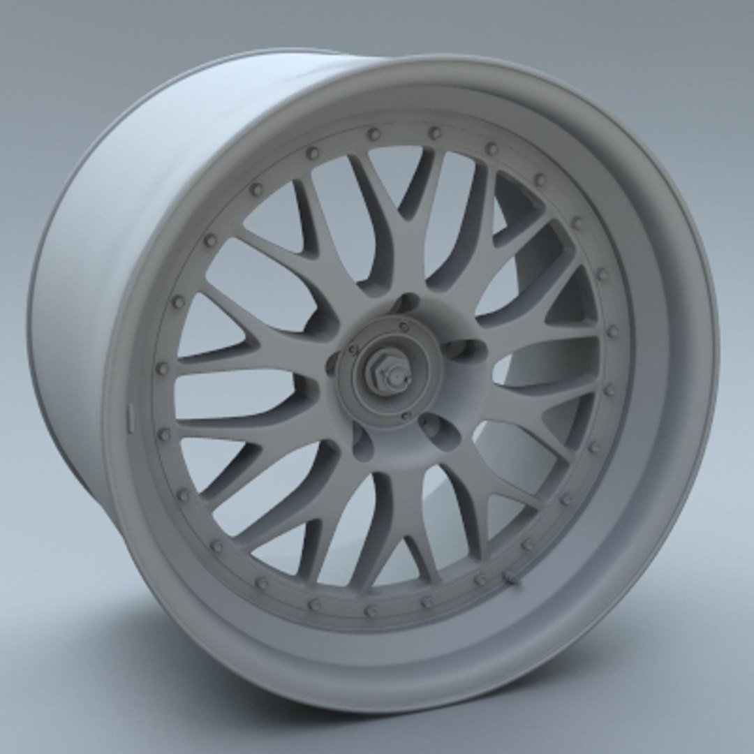3d Model Bbs Magnesium