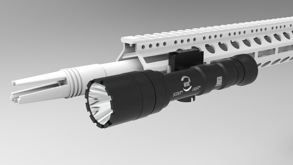 modelo 3d Surefire M600 Ultra Scout - TurboSquid 1817832