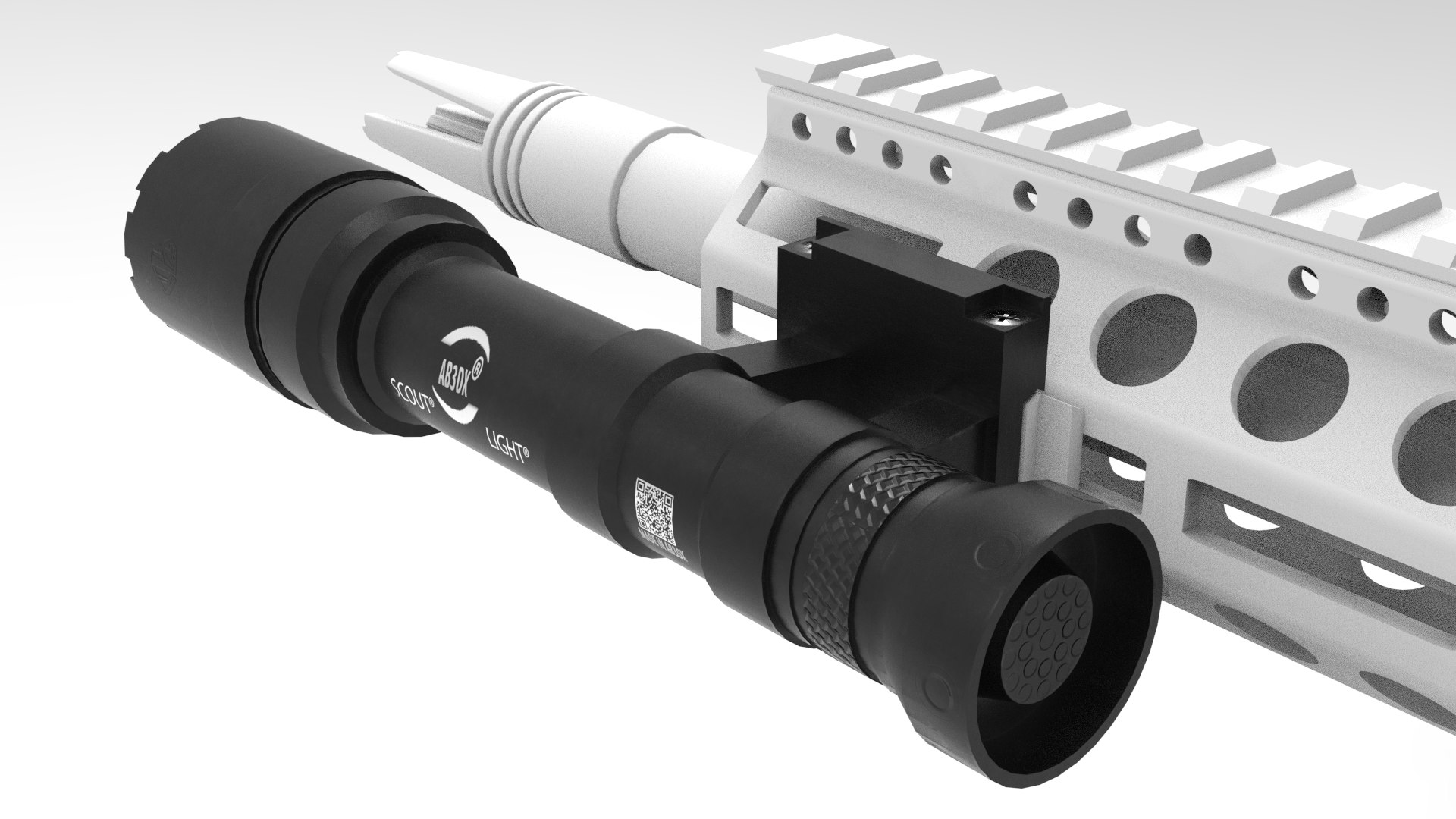 Surefire M600 Ultra Scout 3D Model - TurboSquid 1817832