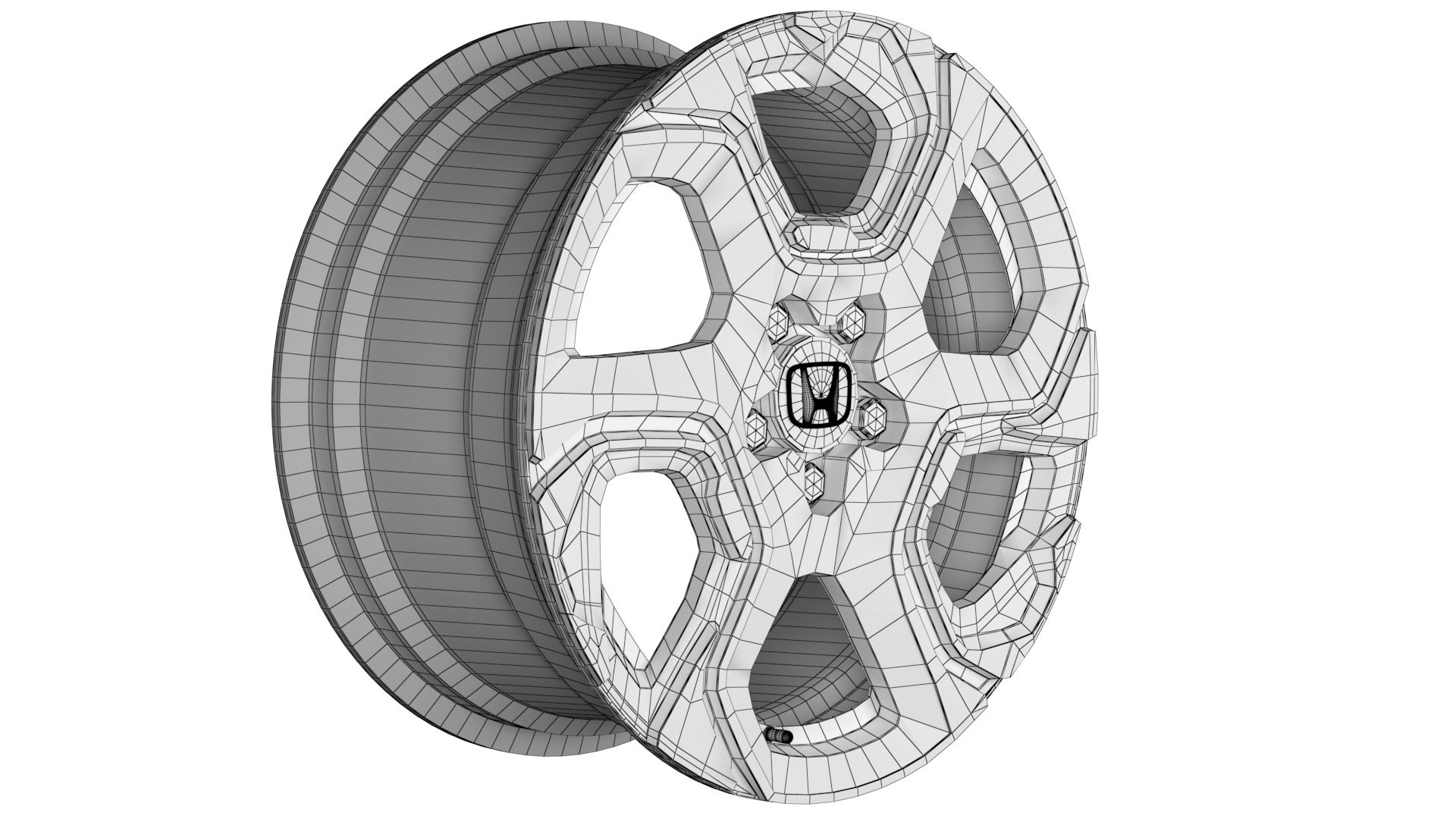 Honda CR -V Rim 3D Model - TurboSquid 1985763