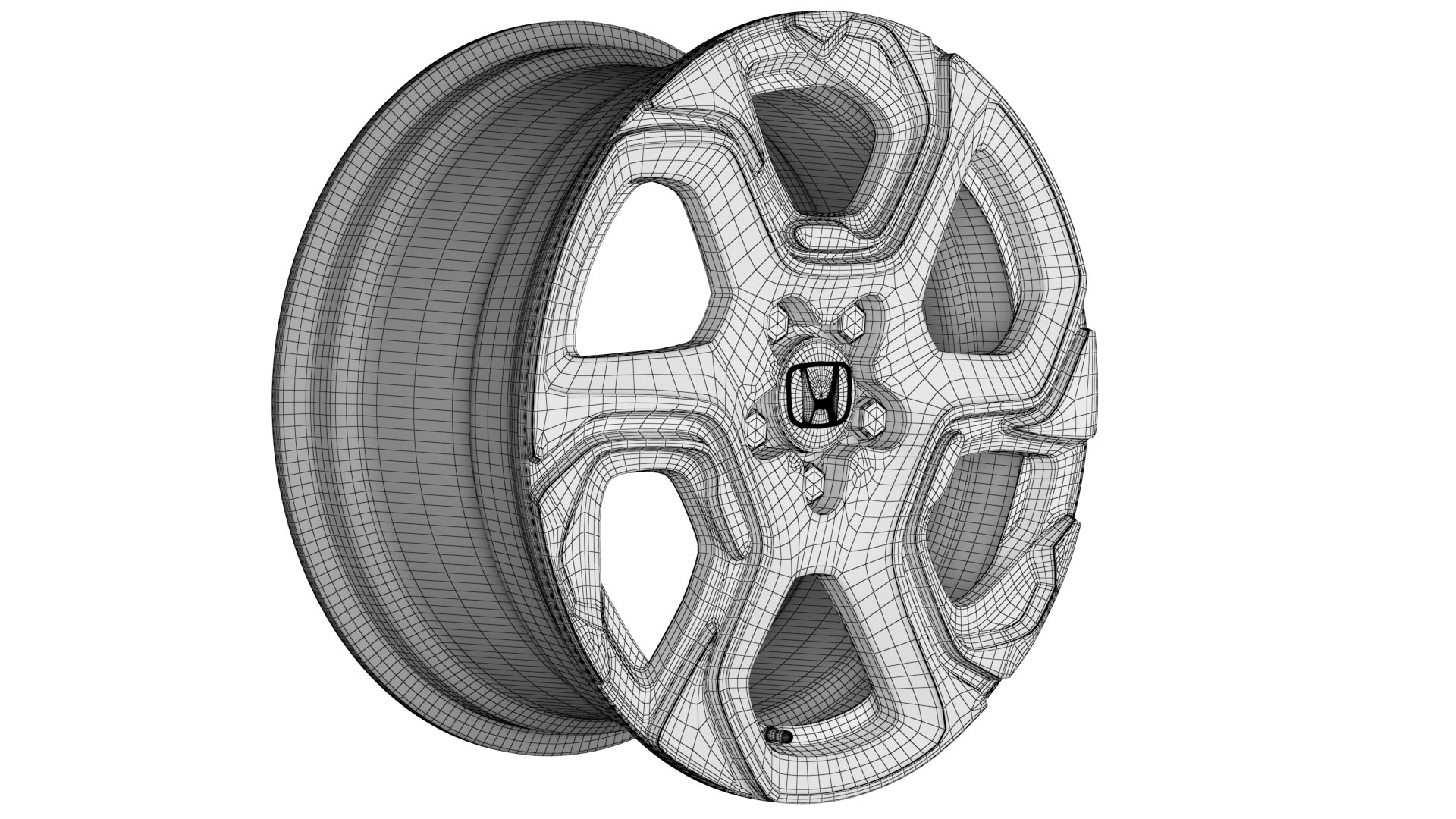 Honda CR -V Rim 3D Model - TurboSquid 1985763