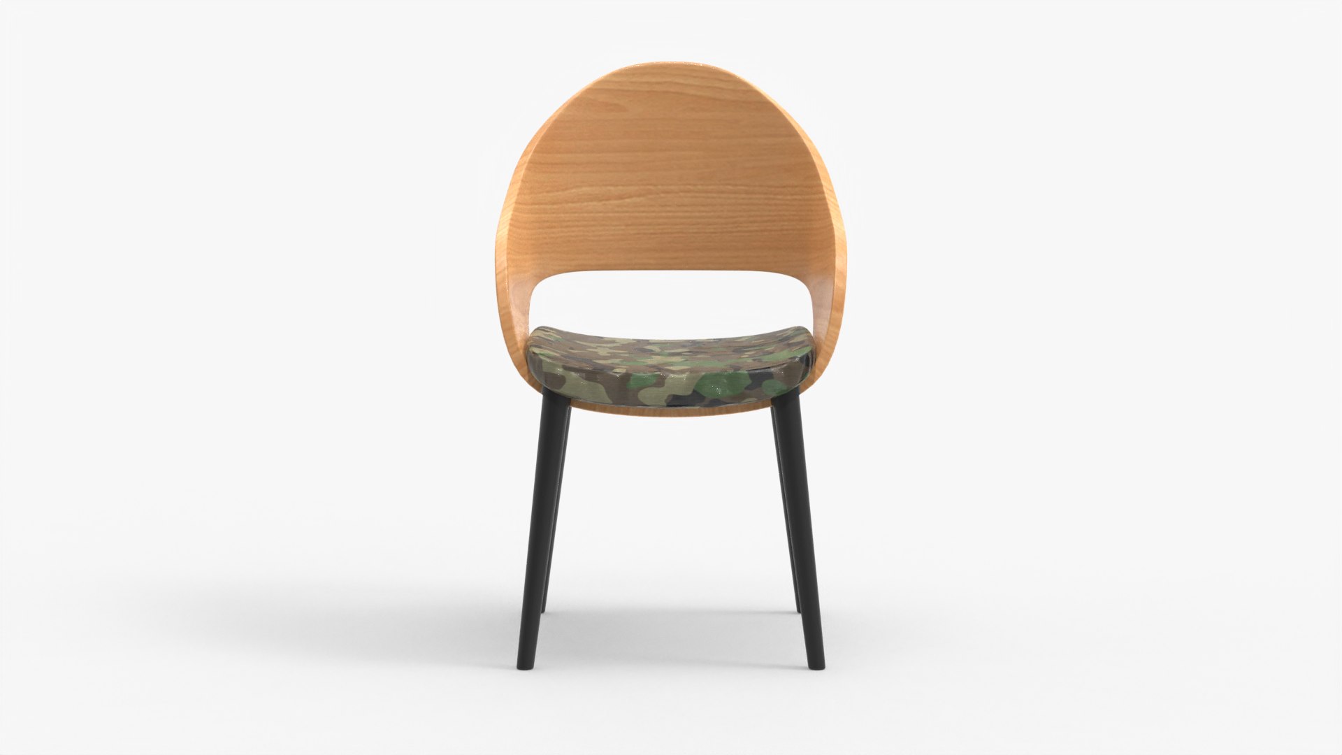 3D Compact Bar Chair Scandinavian Army Max 2022 Model - TurboSquid 2322914
