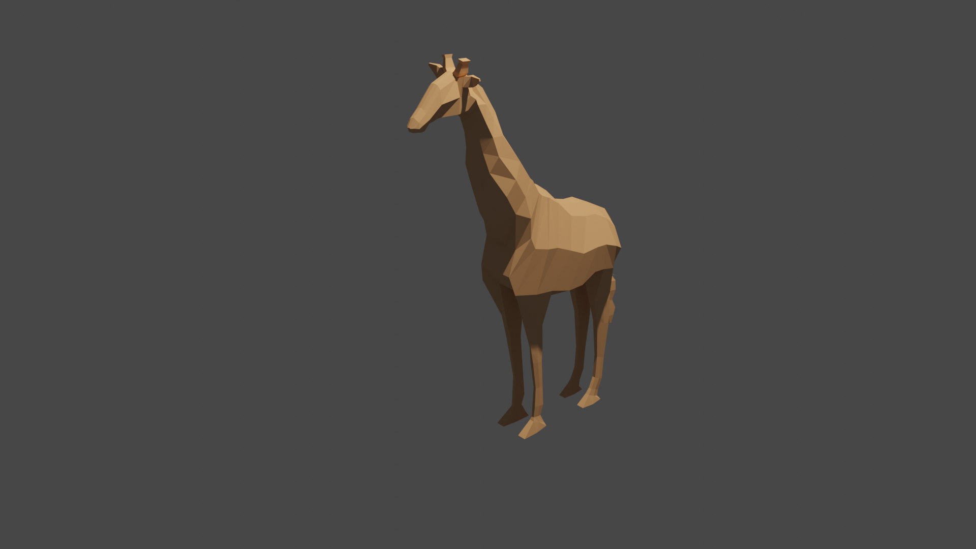 Cartoon giraffe 3D model - TurboSquid 1501826