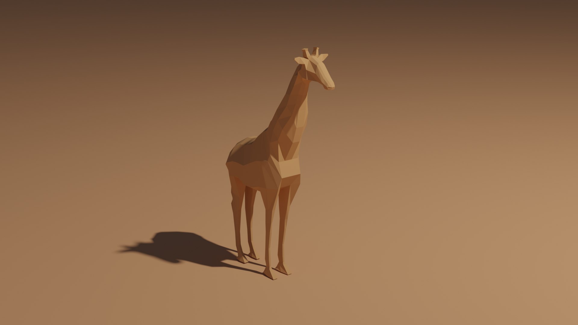 Cartoon giraffe 3D model - TurboSquid 1501826
