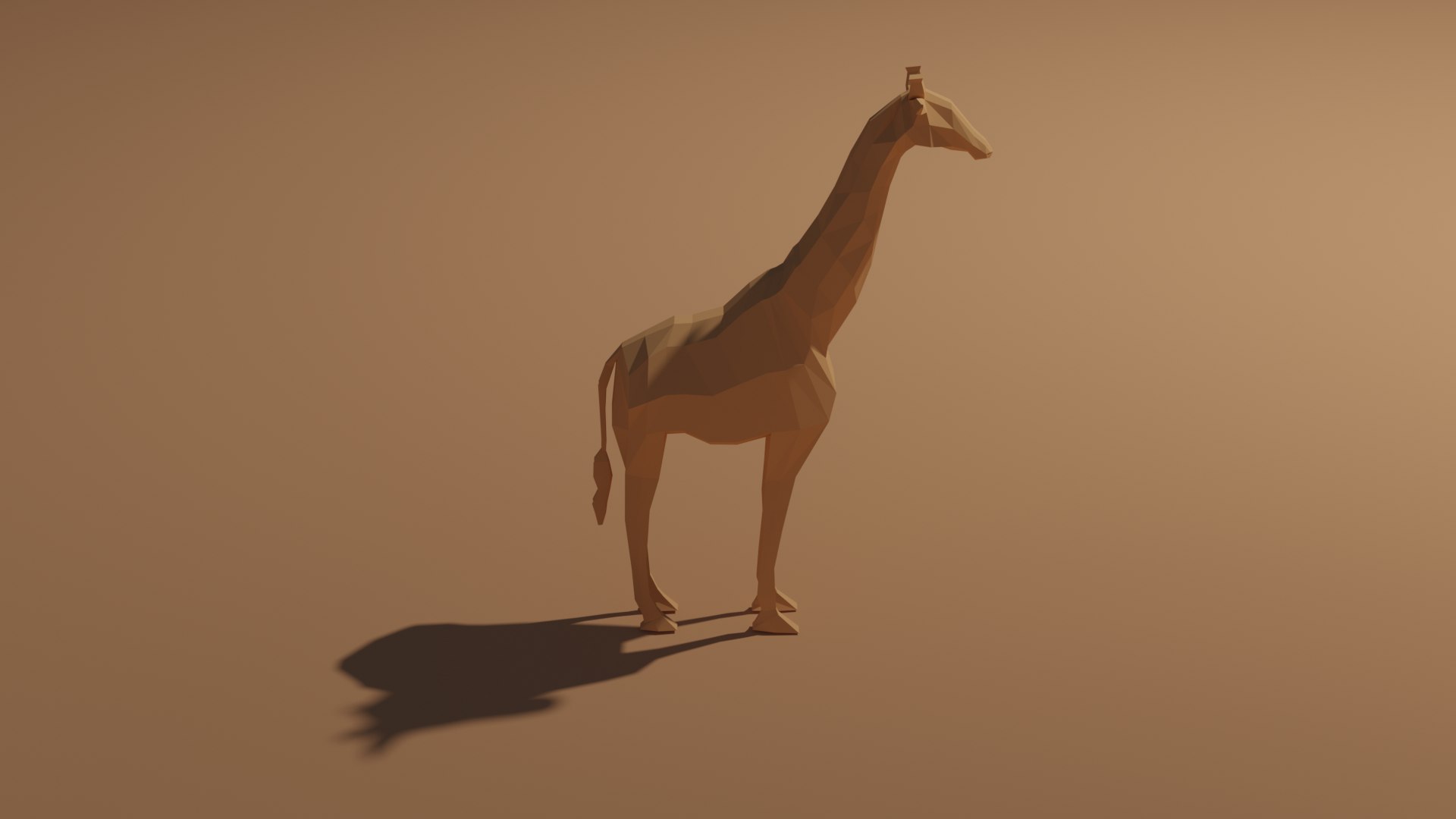 Cartoon giraffe 3D model - TurboSquid 1501826
