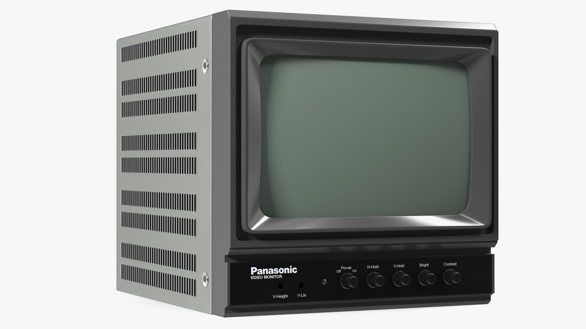 Vintage Rare Panasonic TR-930U Video Monitor 3D - TurboSquid 2065261