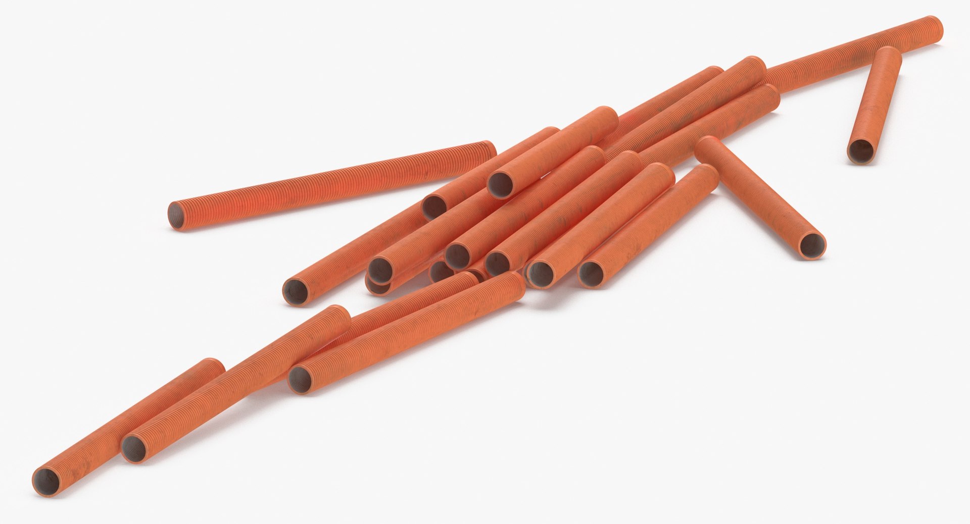 3D Pipes PVC Pile Small Medium and Large1 model - TurboSquid 2031963