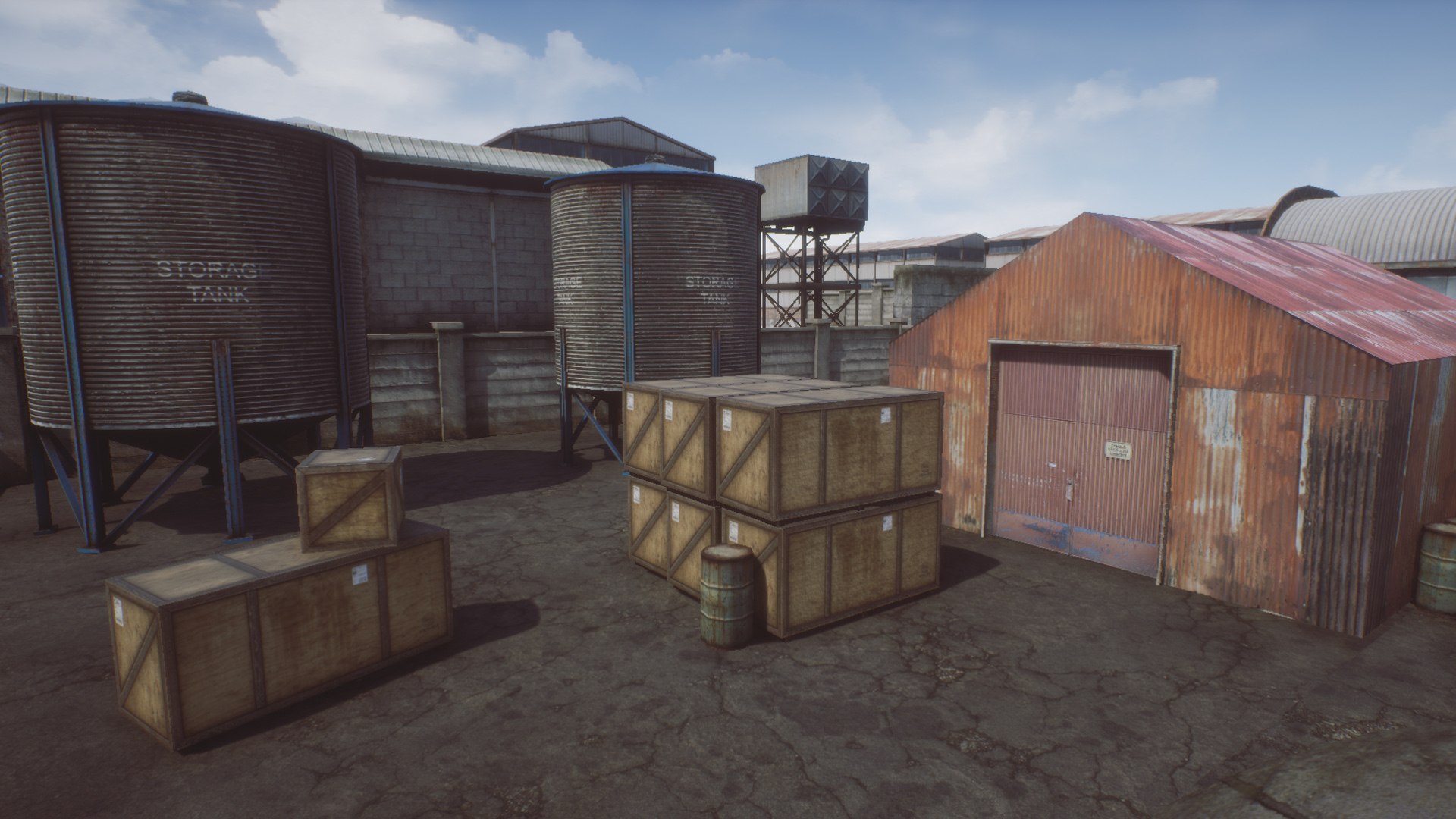 FPS Mobile Game Map V1 With Assets Unreal 3D Model - TurboSquid 1742634