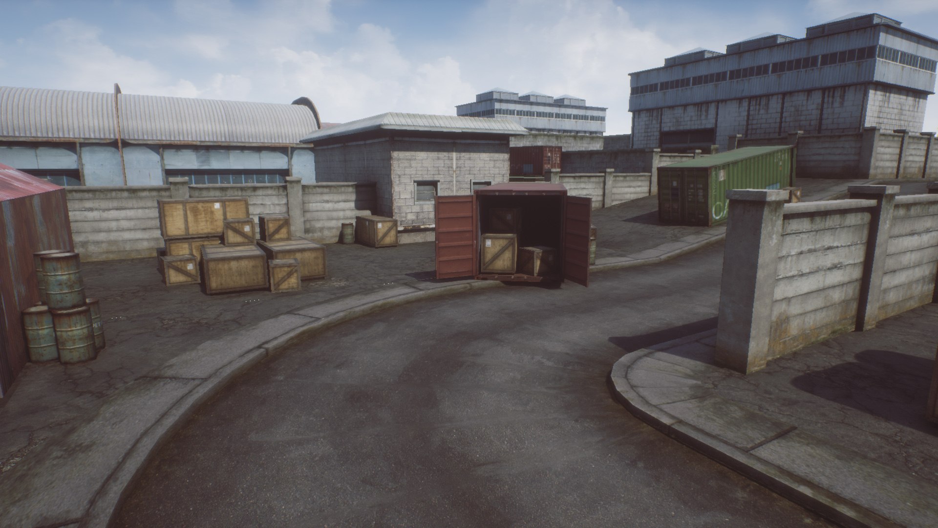 FPS Mobile Game Map V1 With Assets Unreal 3D Model - TurboSquid 1742634