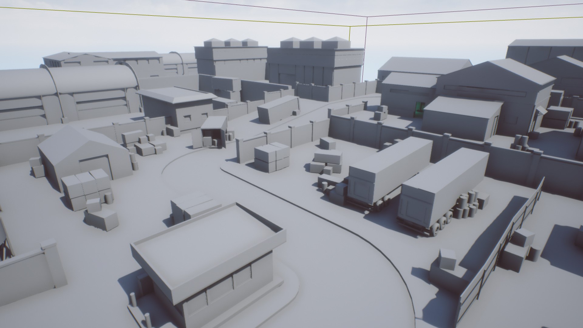 FPS Mobile Game Map V1 With Assets Unreal 3D Model - TurboSquid 1742634