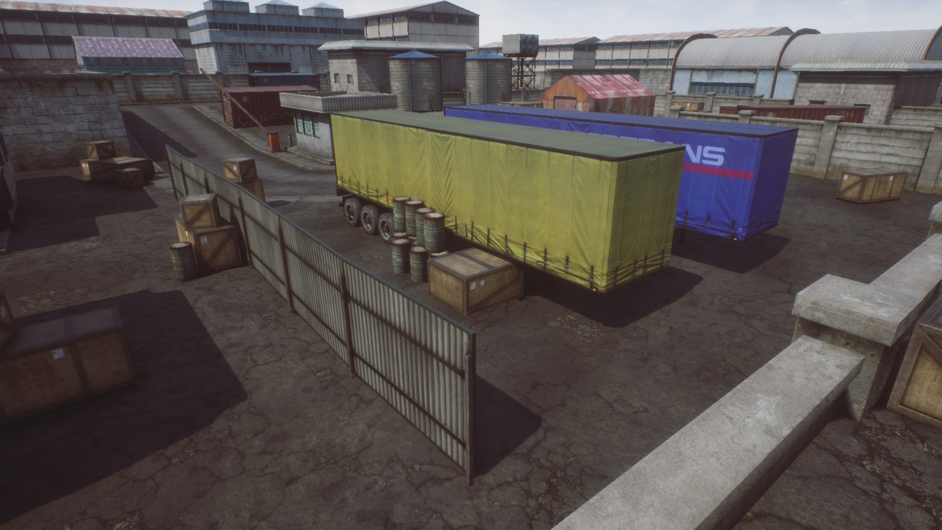 FPS Mobile Game Map V1 With Assets Unreal 3D Model - TurboSquid 1742634