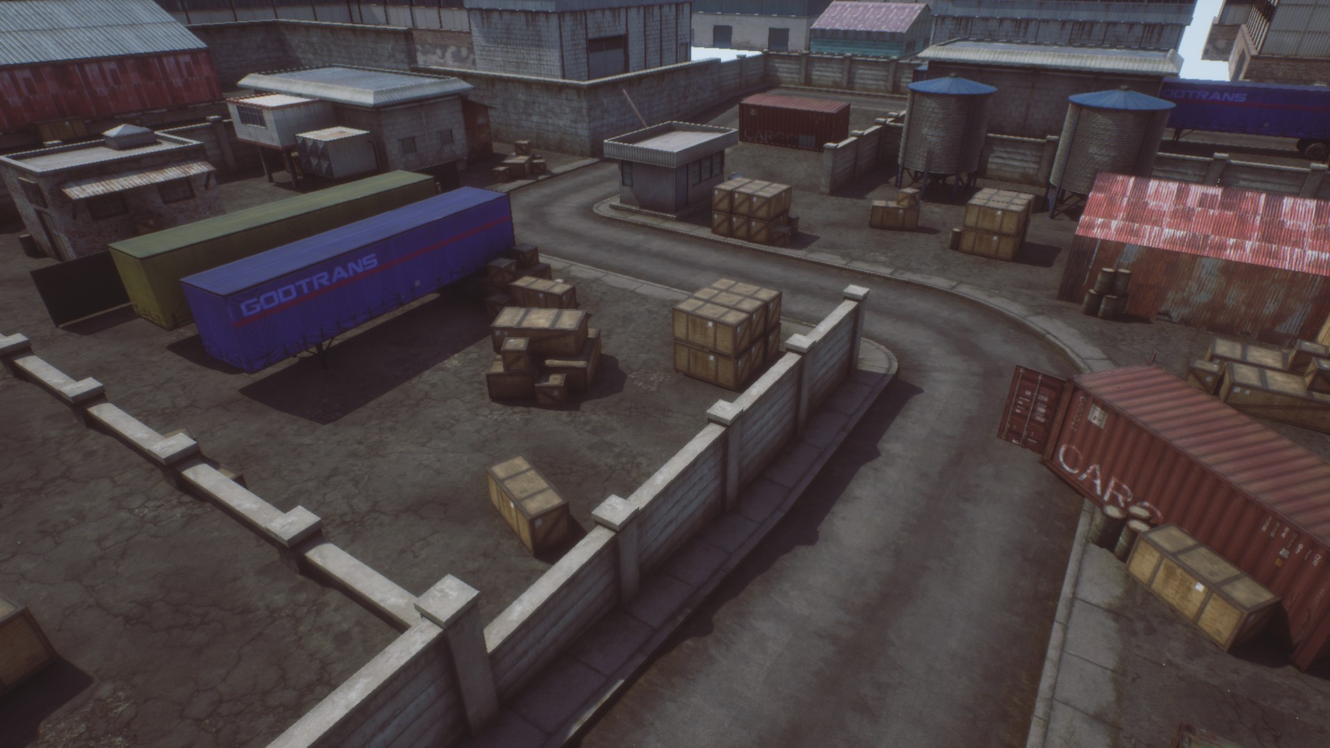 FPS Mobile Game Map V1 With Assets Unreal 3D Model - TurboSquid 1742634