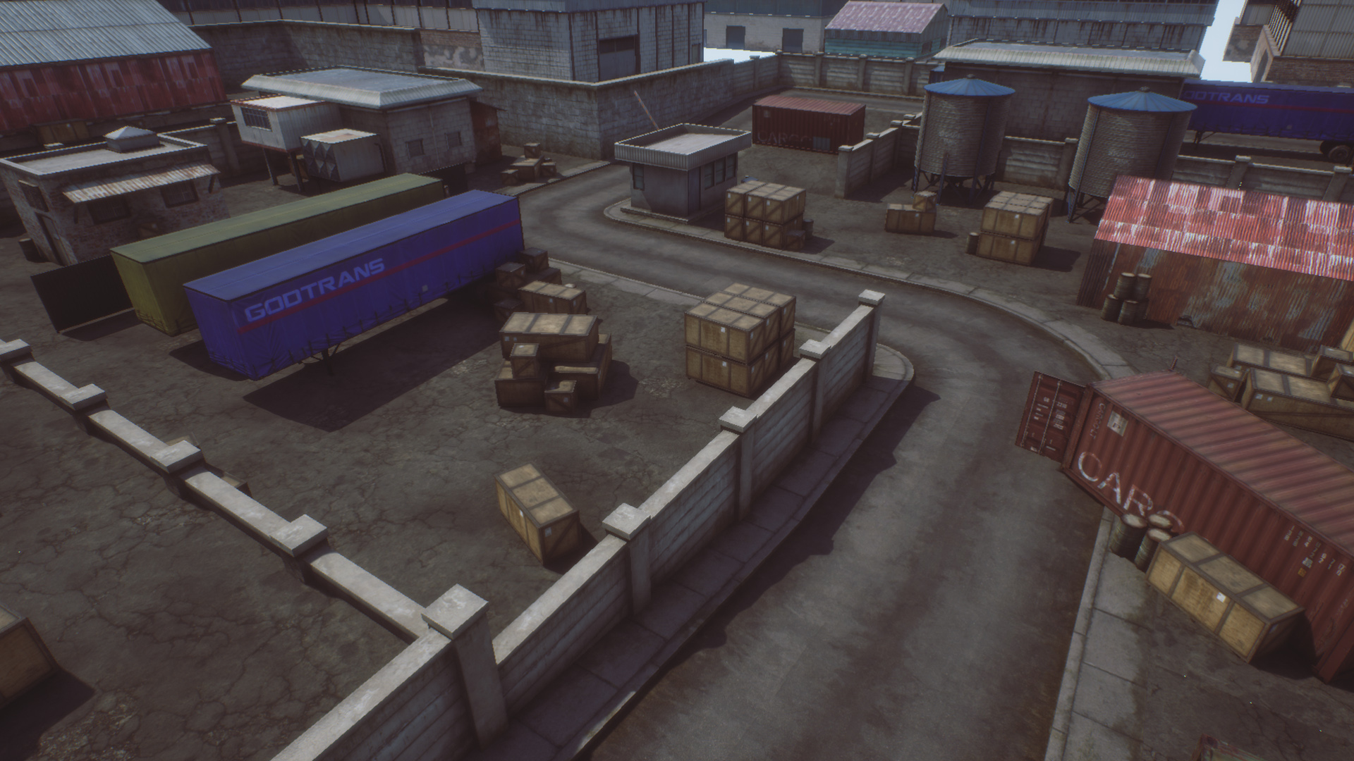 FPS 手游地图 v1 含 Unreal 资产3D模型 - TurboSquid 1742634