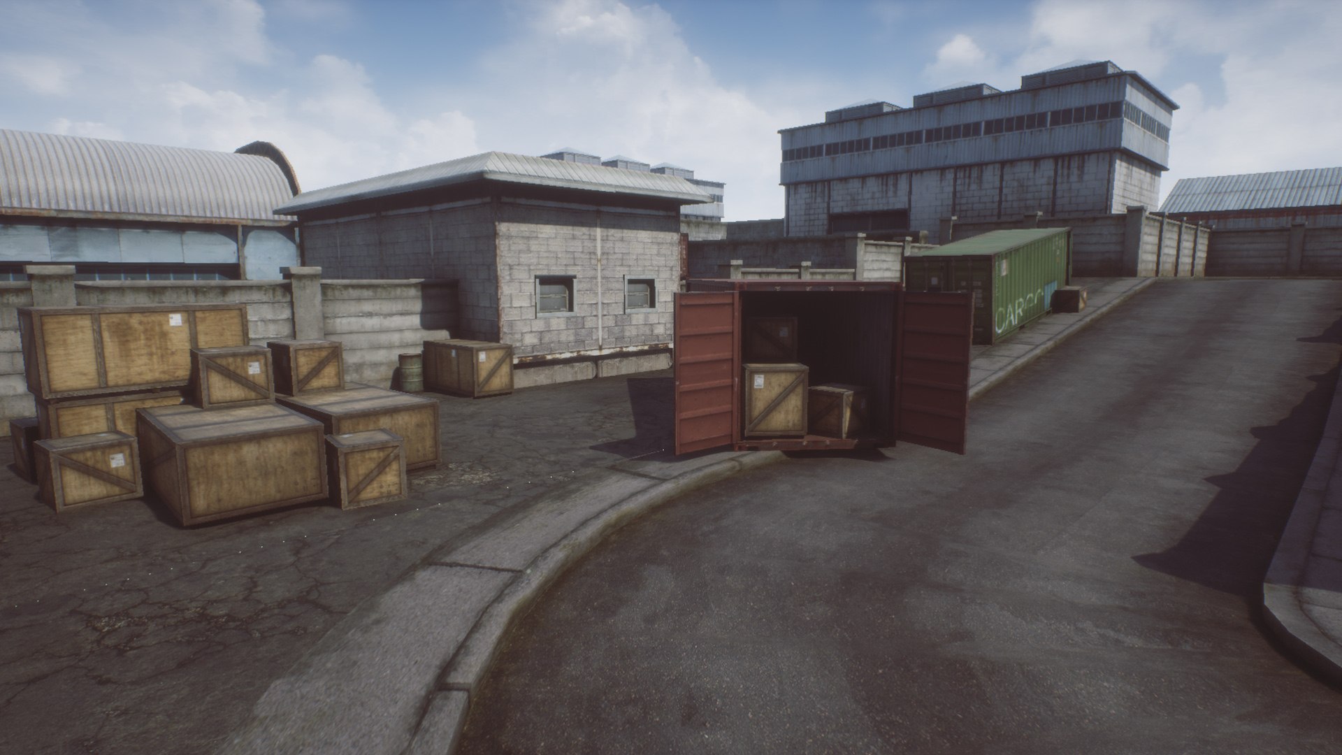 FPS Mobile Game Map V1 With Assets Unreal 3D Model - TurboSquid 1742634