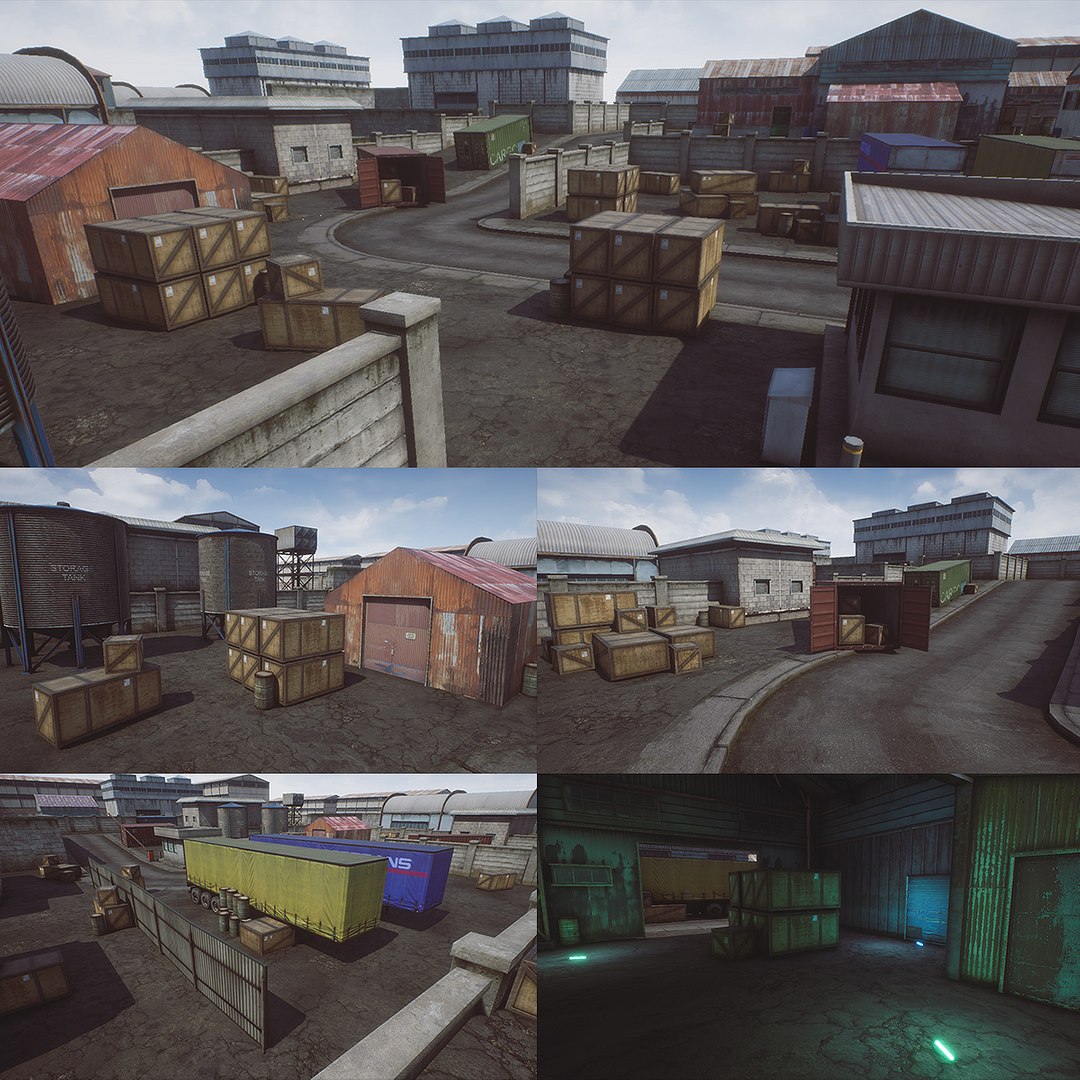 VIDEO GAME Maps Size Comparison 3d Animation comparison (60 fps)