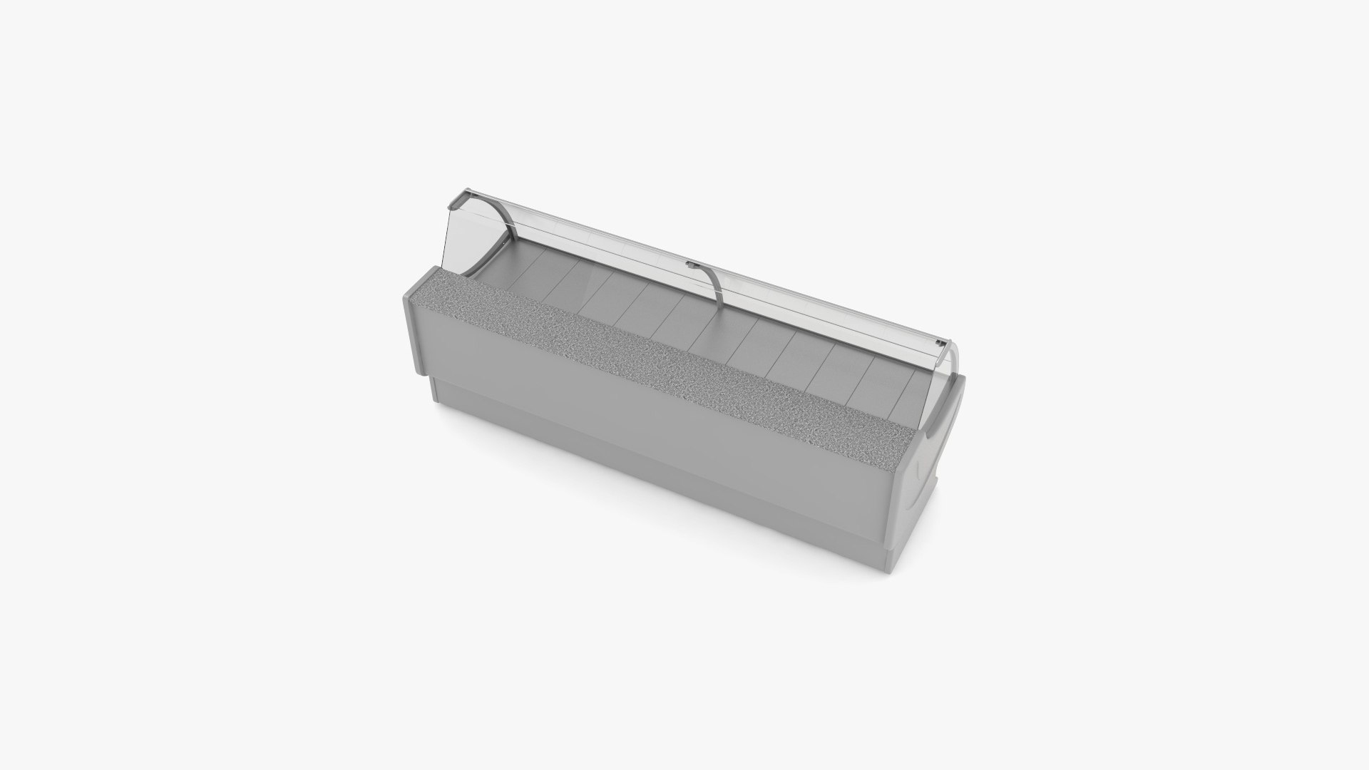 3D Supermarket Meat Display Refrigerator model - TurboSquid 2174119