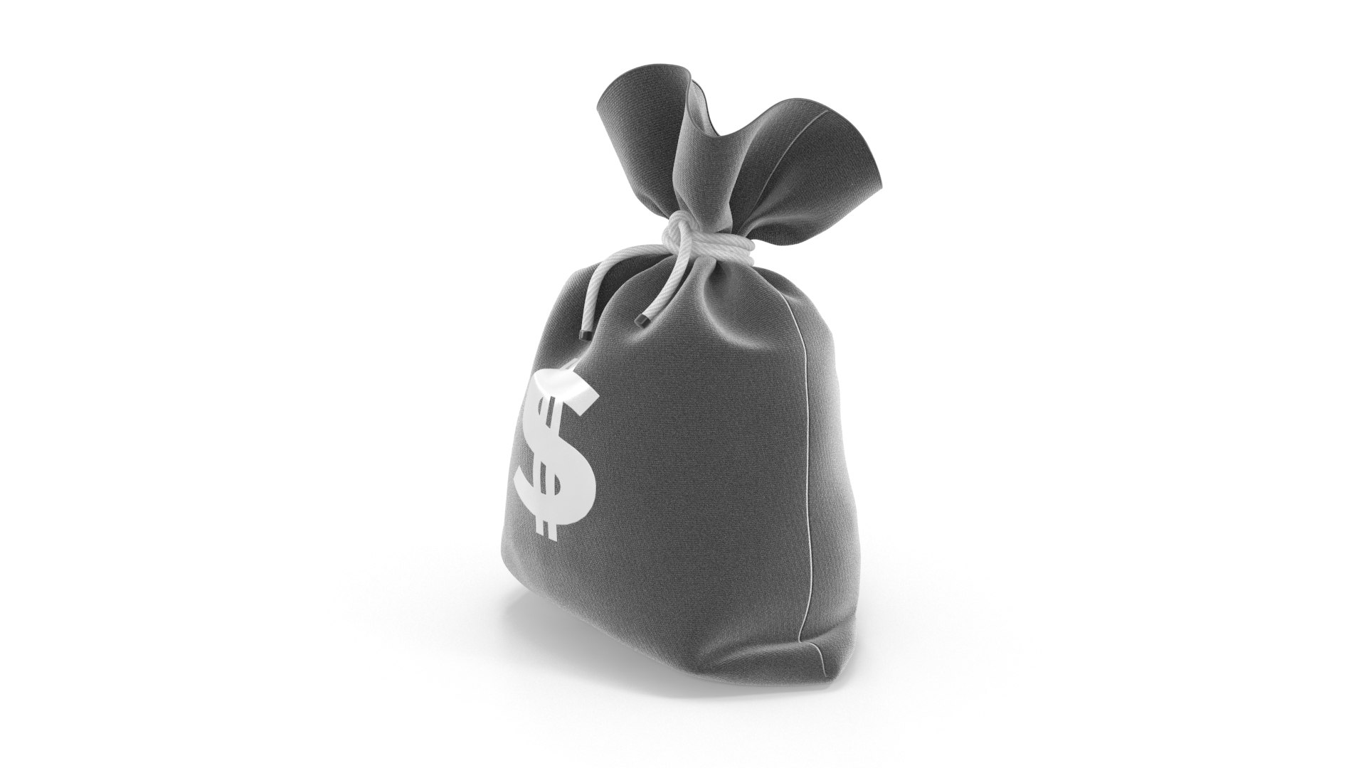 Money Bag Model - TurboSquid 1966947