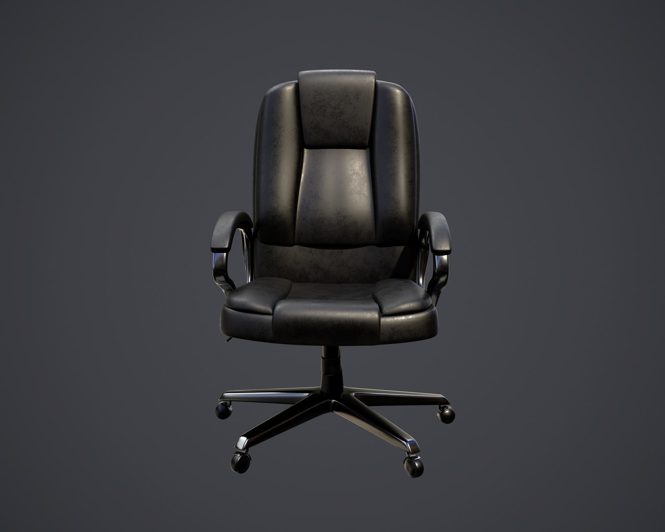 Leather Executive Office Chair Product 3D Model - TurboSquid 1991662