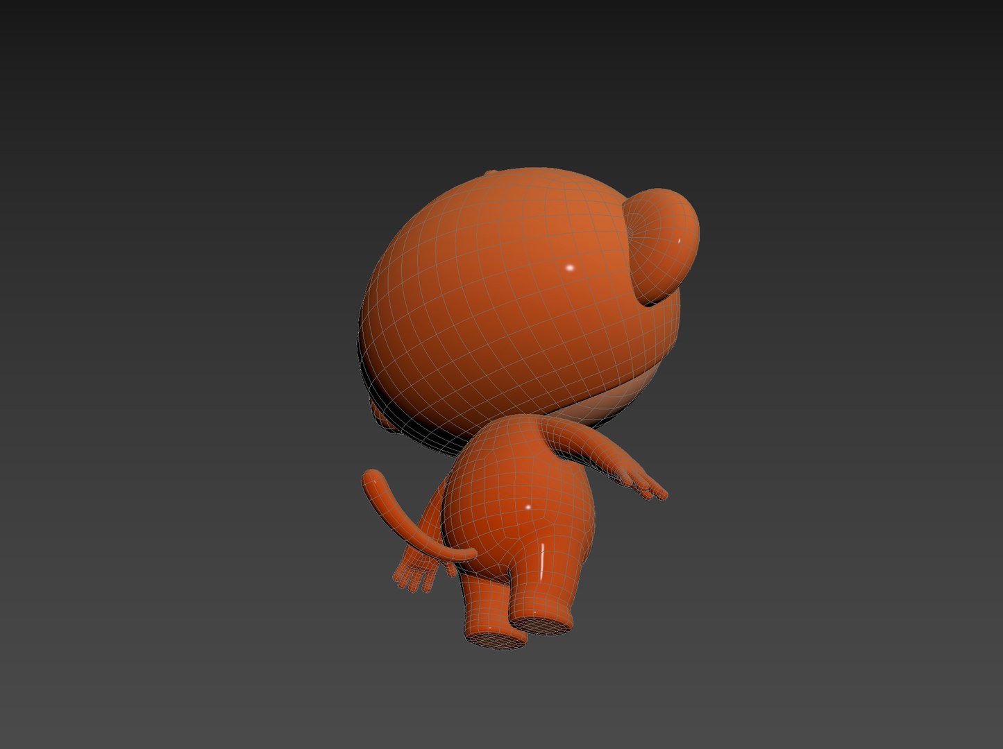 Monkey character model - TurboSquid 1703669